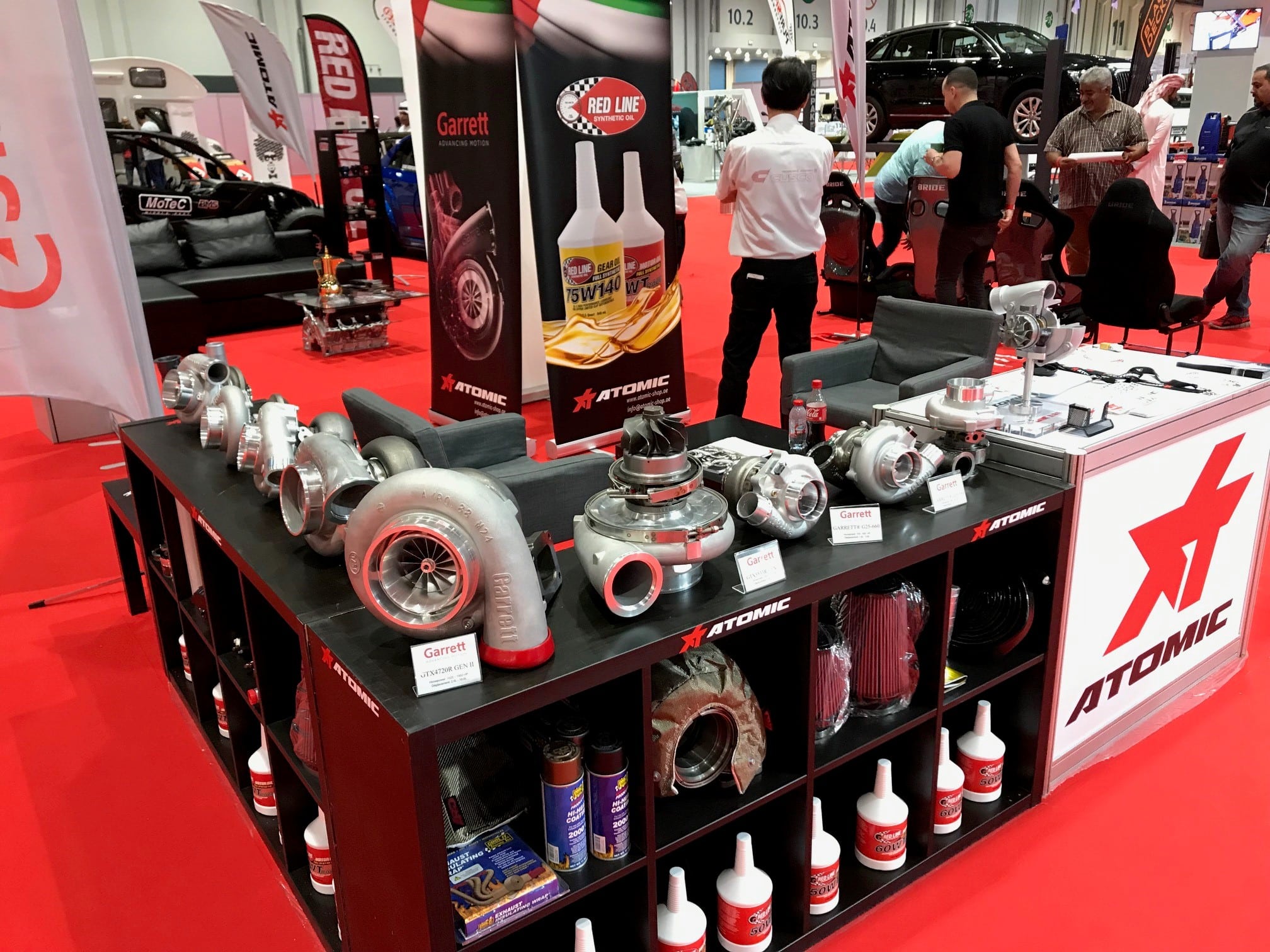 Garrett Advancing Motion – at the biggest custom cars show in the ...