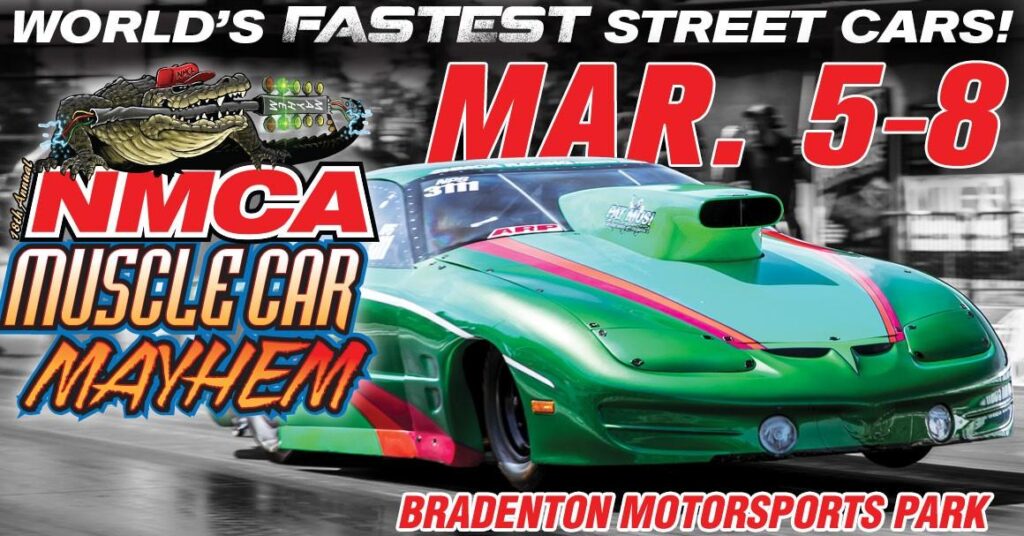 NMCA Muscle Car Mayhem at Bradenton Motorsports Park, FL 2020 - Garrett ...