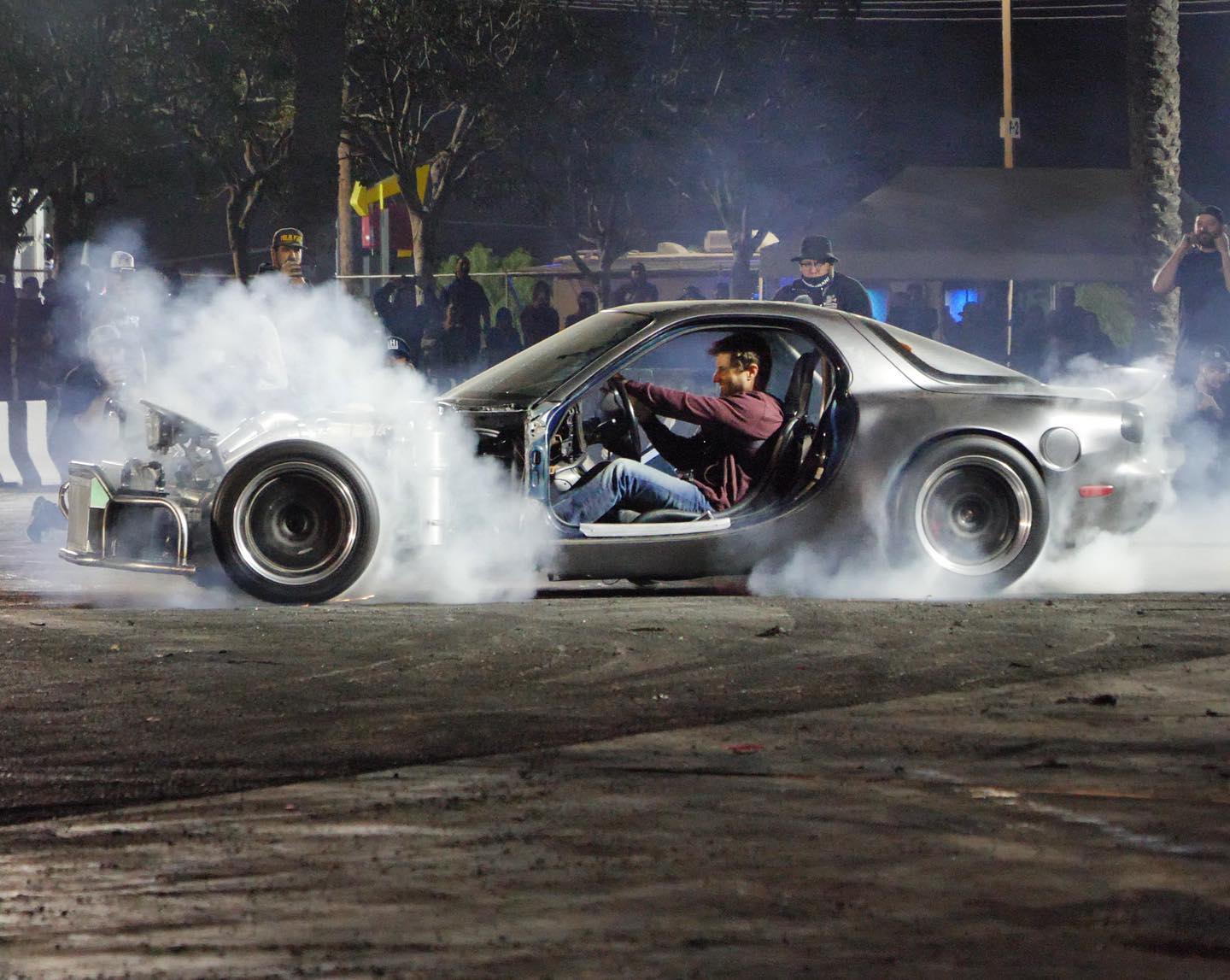 Rob Dahm's AWD 4 Rotor RX7 Makes Its Debut At Hoonigan - Garrett Motion