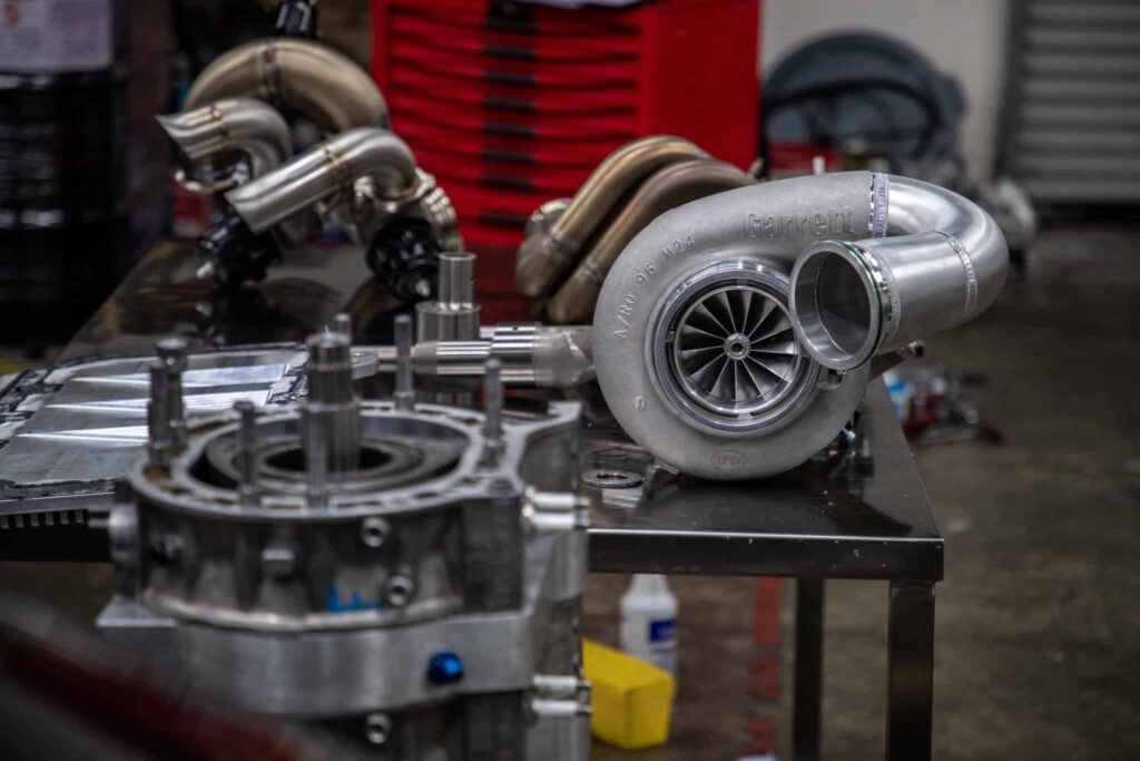 Rob Dahm's AWD 4 Rotor RX7 Makes Its Debut At Hoonigan - Garrett Motion