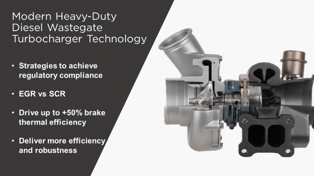 Modern Heavy-Duty Diesel Wastegate Turbocharger Technology - Garrett Motion