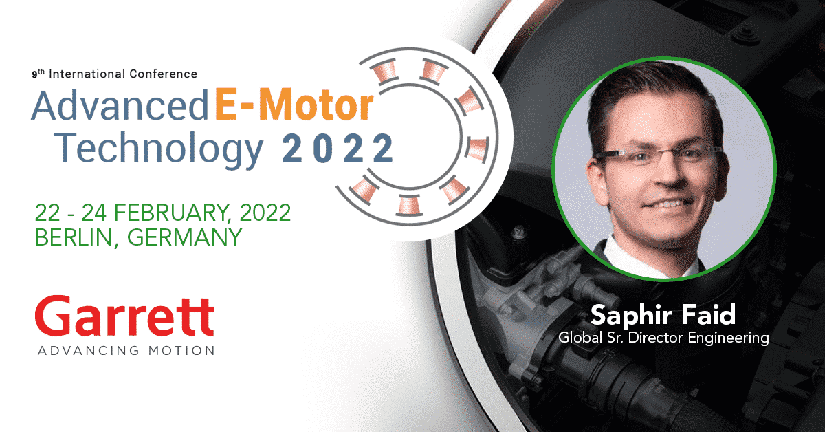 Advanced E-Motor Technology - Garrett Motion